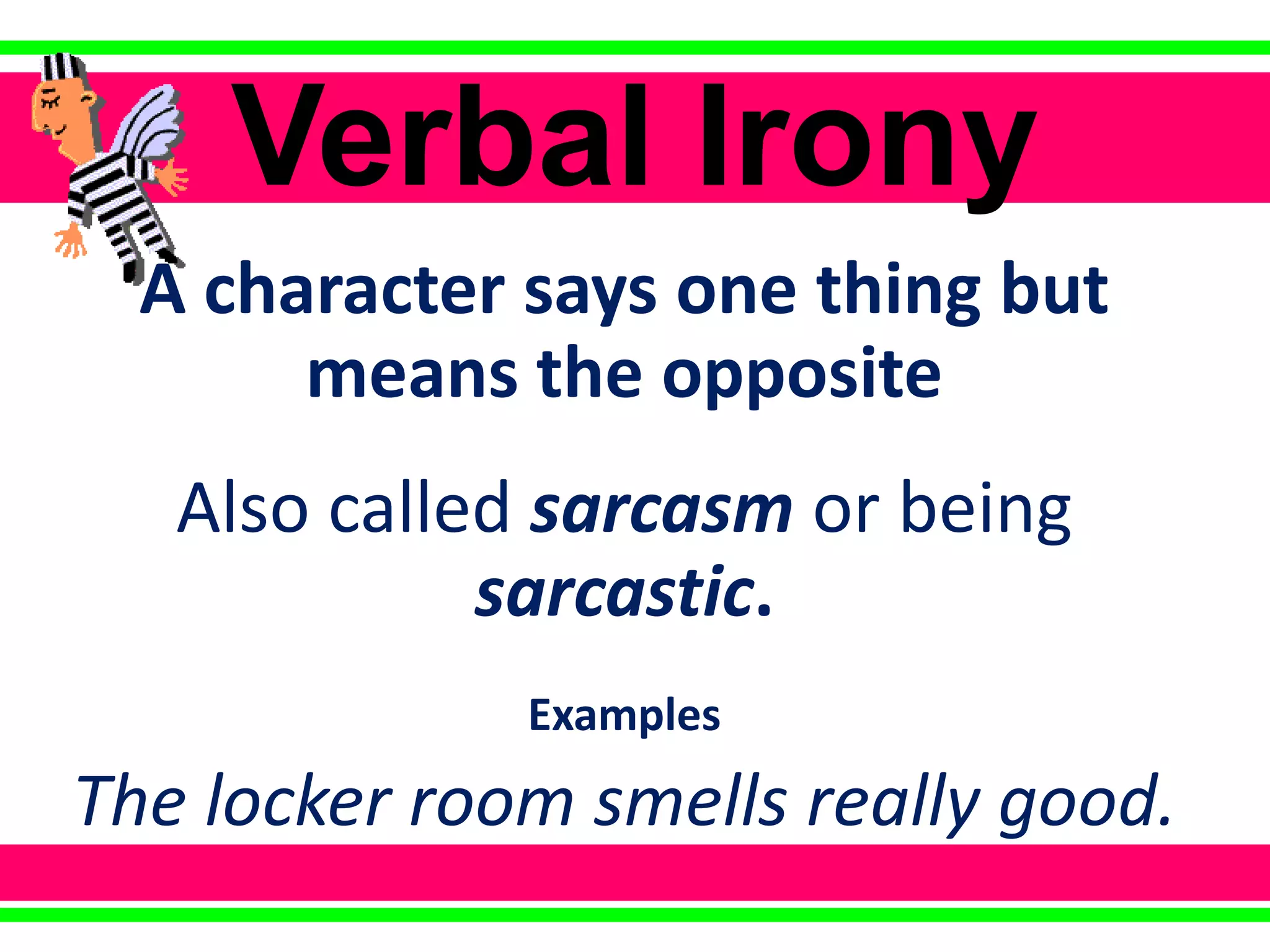 Irony (types of irony) | PPTX