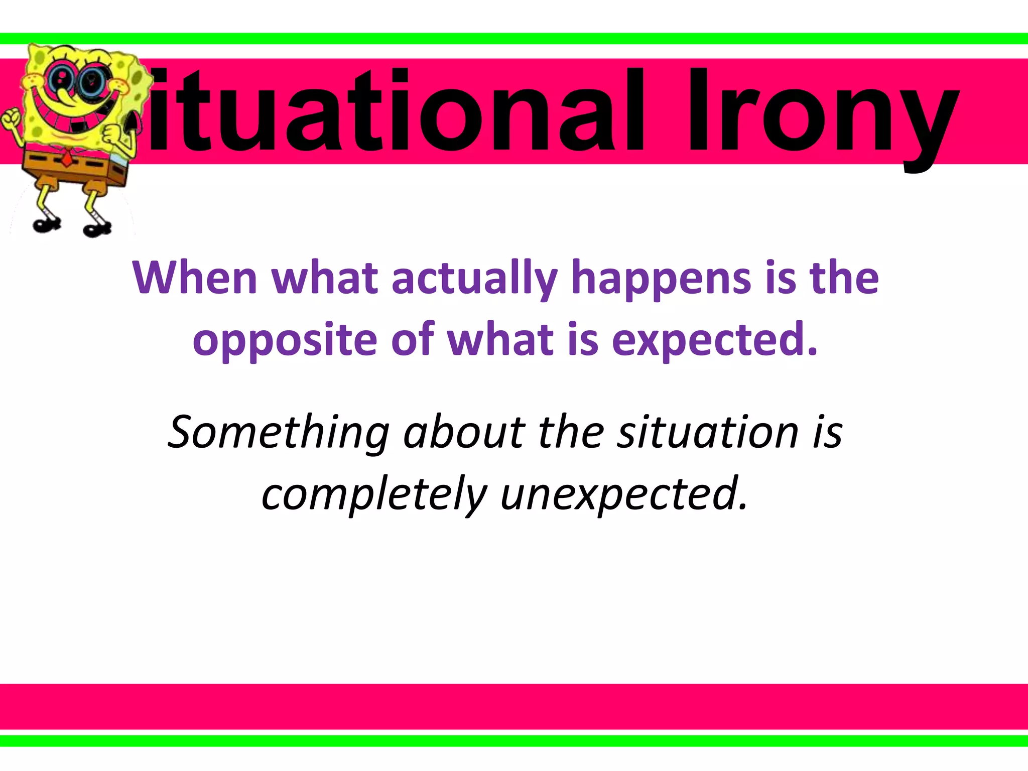 Irony (types of irony) | PPTX