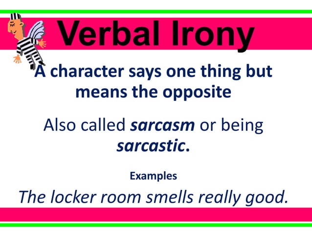 Irony (types of irony) | PPTX | Humor and Satire | Pop Culture