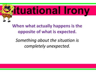Irony (types of irony) | PPTX