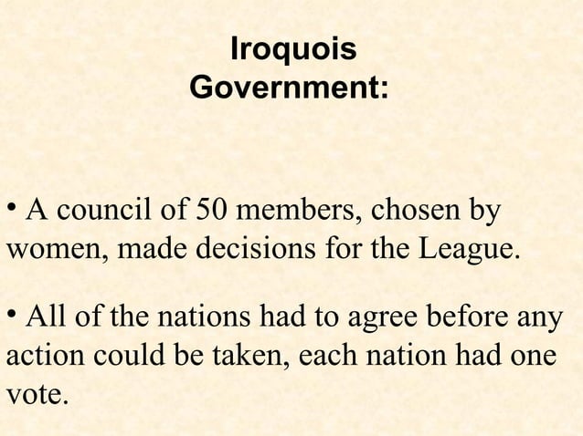 Iroquois Part2 | PPT | Genealogy and Ancestry | Hobbies & Interests