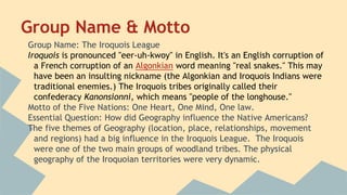 Iroquois tribe2 | PPT