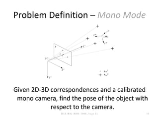 IEEE/RSJ IROS 2008 Real-time Tracker | PPT