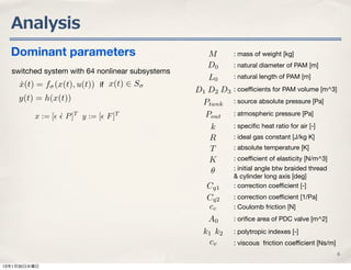 Identification Procedure for McKibben Pneumatic Artificial Muscle Systems | PDF