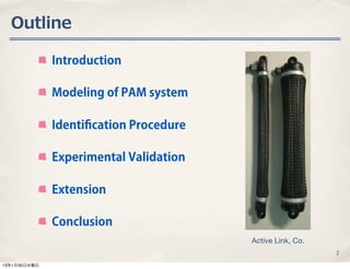 Identification Procedure for McKibben Pneumatic Artificial Muscle Systems | PDF