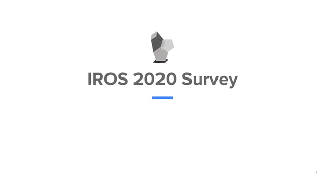 IROS2020 survey | PPT