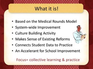 Harvard Instructional Rounds - Explained | PPTX