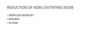 Underwater Radiated Noise by Propellers.pptx