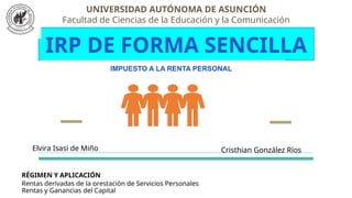 IRP-SP (Impuesto a la Renta Personal).pptx