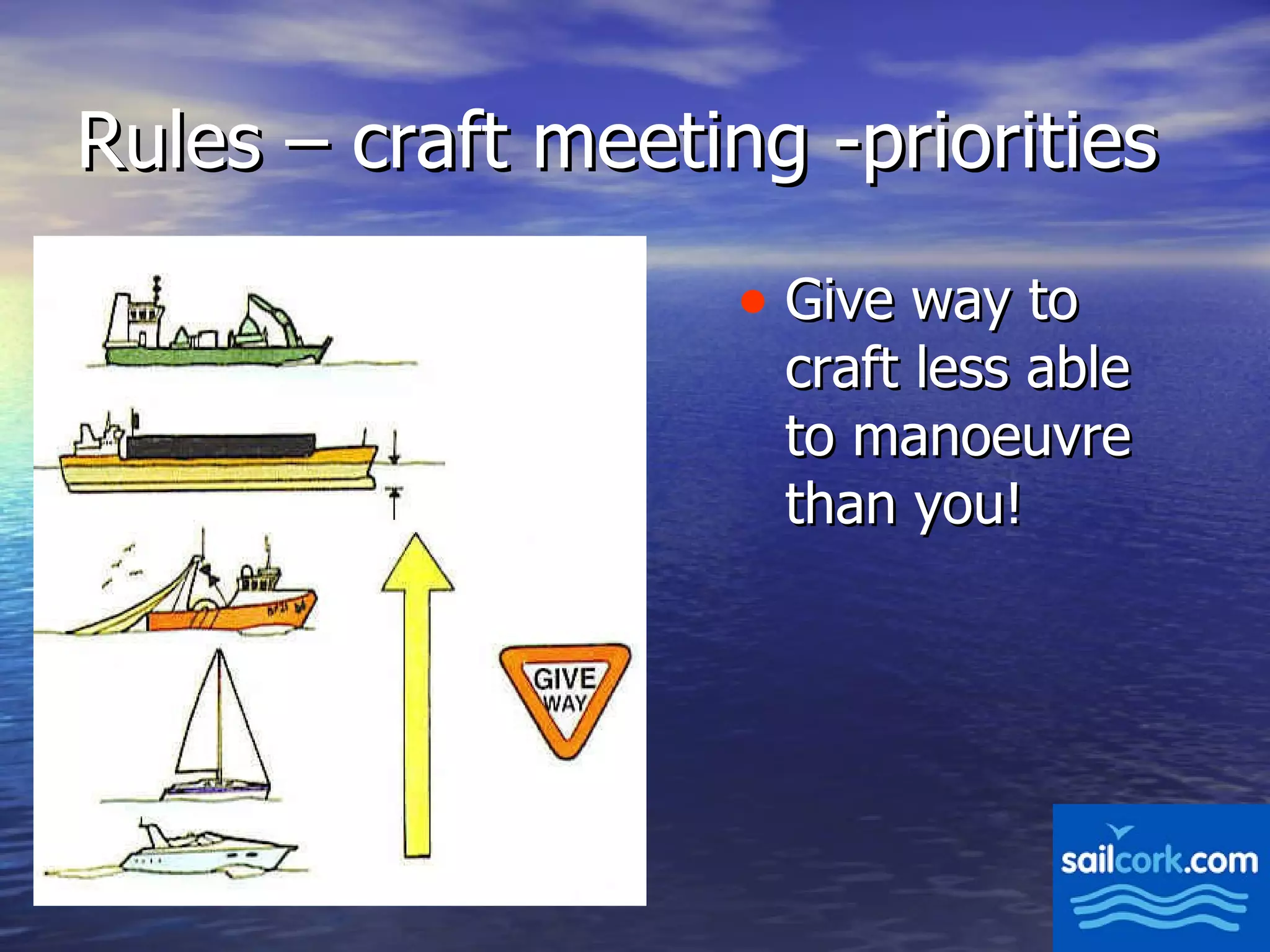 IRPCS - Rules at Sea | PPT