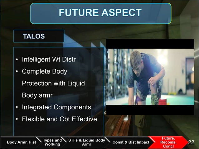 Liquid Body Armor | PPTX