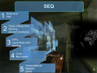 Liquid Body Armor | PPTX