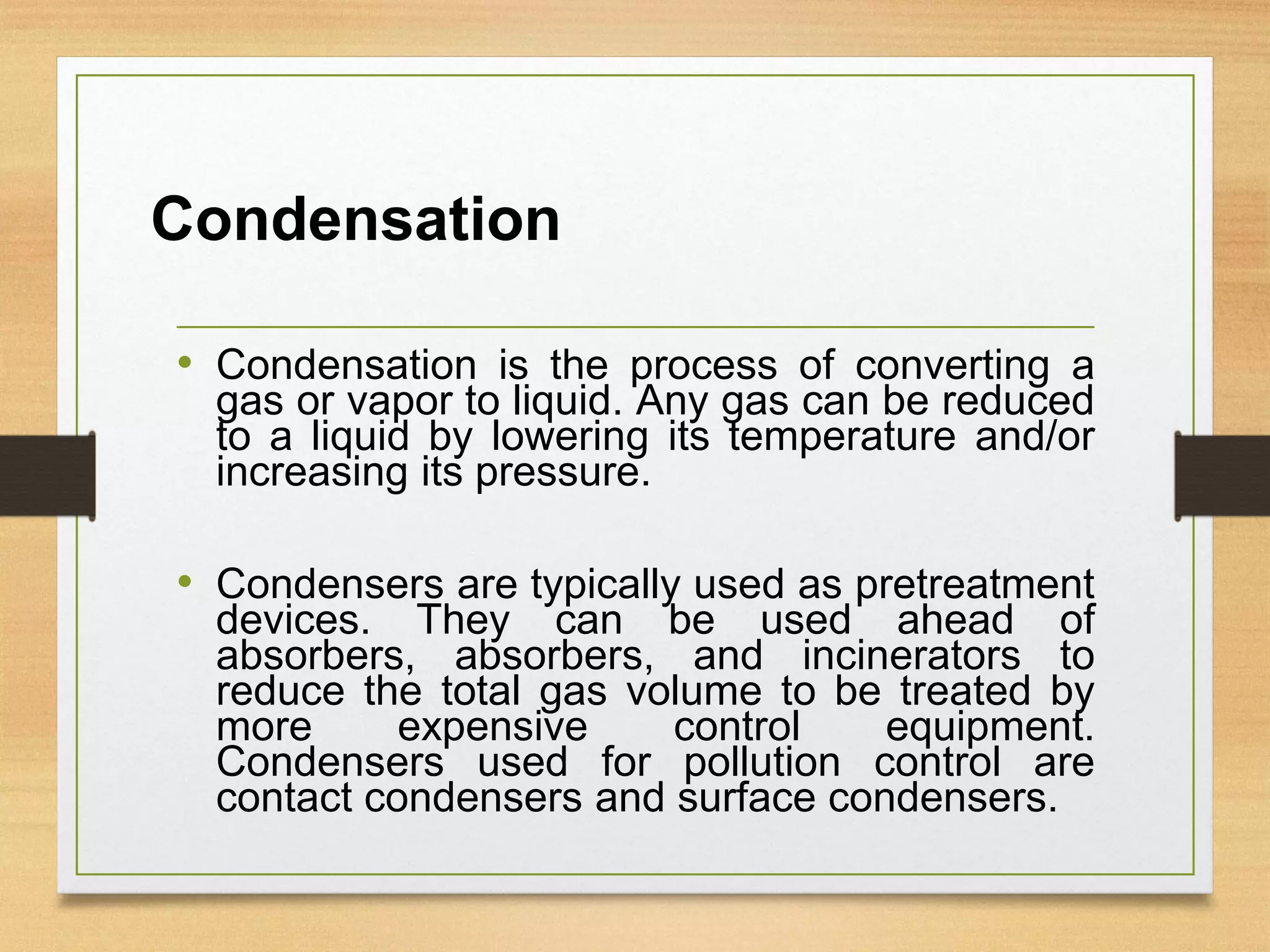 Industrial air pollutant control devices | PDF