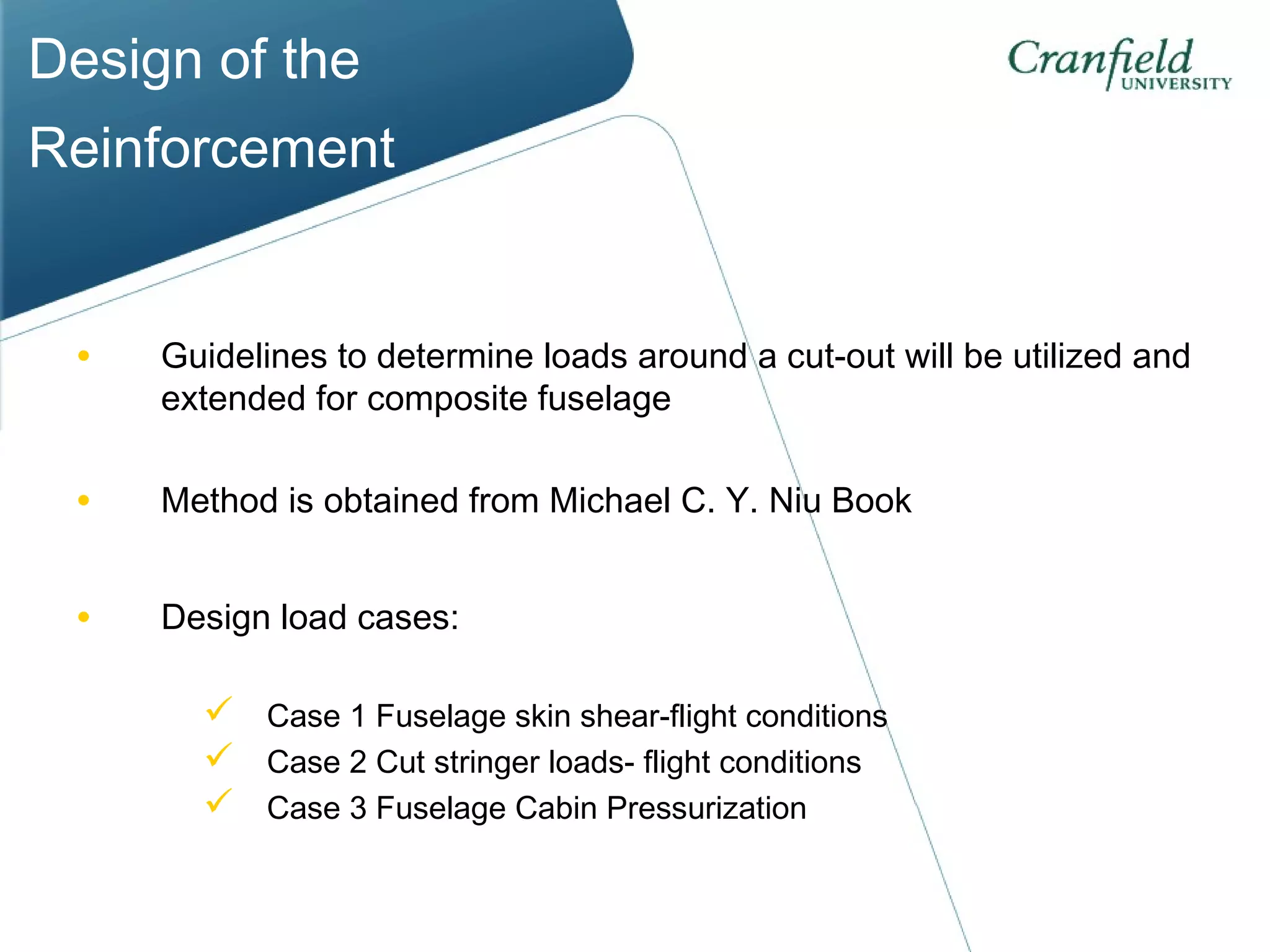Design Methods for Large Cut-outs in Composite Fuselage Structures | PPT
