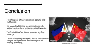 The Philippines and its relationship with China | PPTX