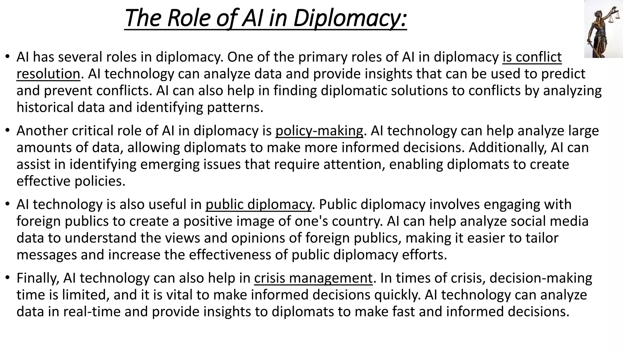 Role of AI in diplomacy.pptx