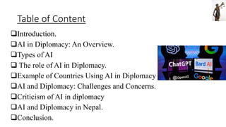 Role of AI in diplomacy.pptx