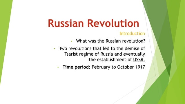 IR Presentation-1.pptx on topic Russian Revolution. | PPT
