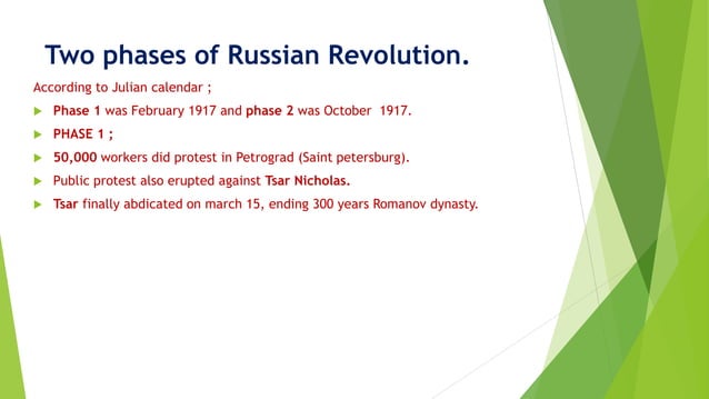 IR Presentation-1.pptx on topic Russian Revolution. | PPT