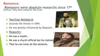 IR Presentation-1.pptx on topic Russian Revolution. | PPTX