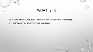 Ir presentation( final ) | PPT
