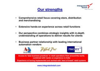 Integrated Retail Profile | PDF