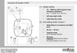 Fine movement occupancy sensor for HVAC and lighting control | PPS