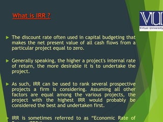 Irr | PPT
