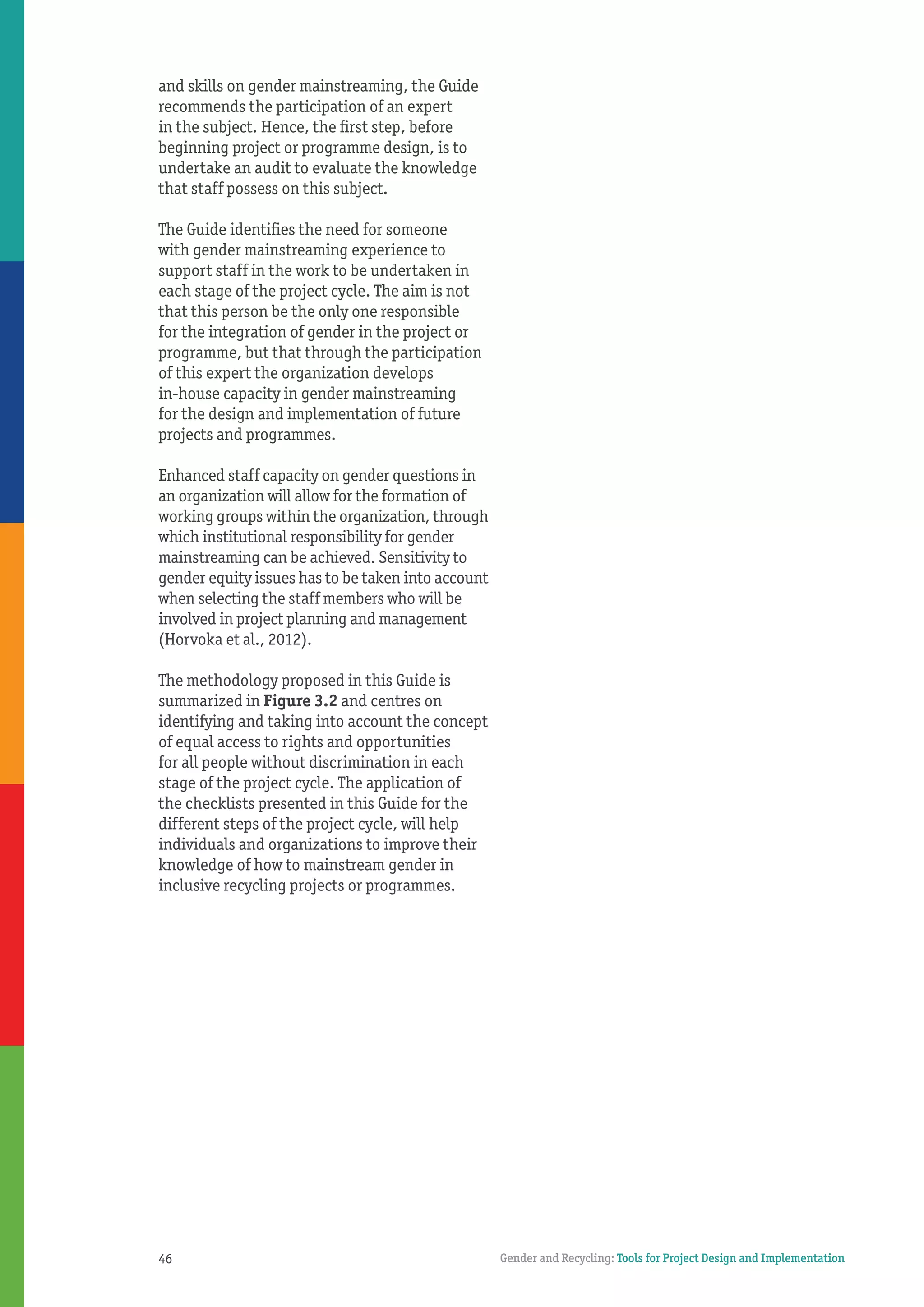 Gender and Recycling: Tools for Project Design and Implementation | PDF