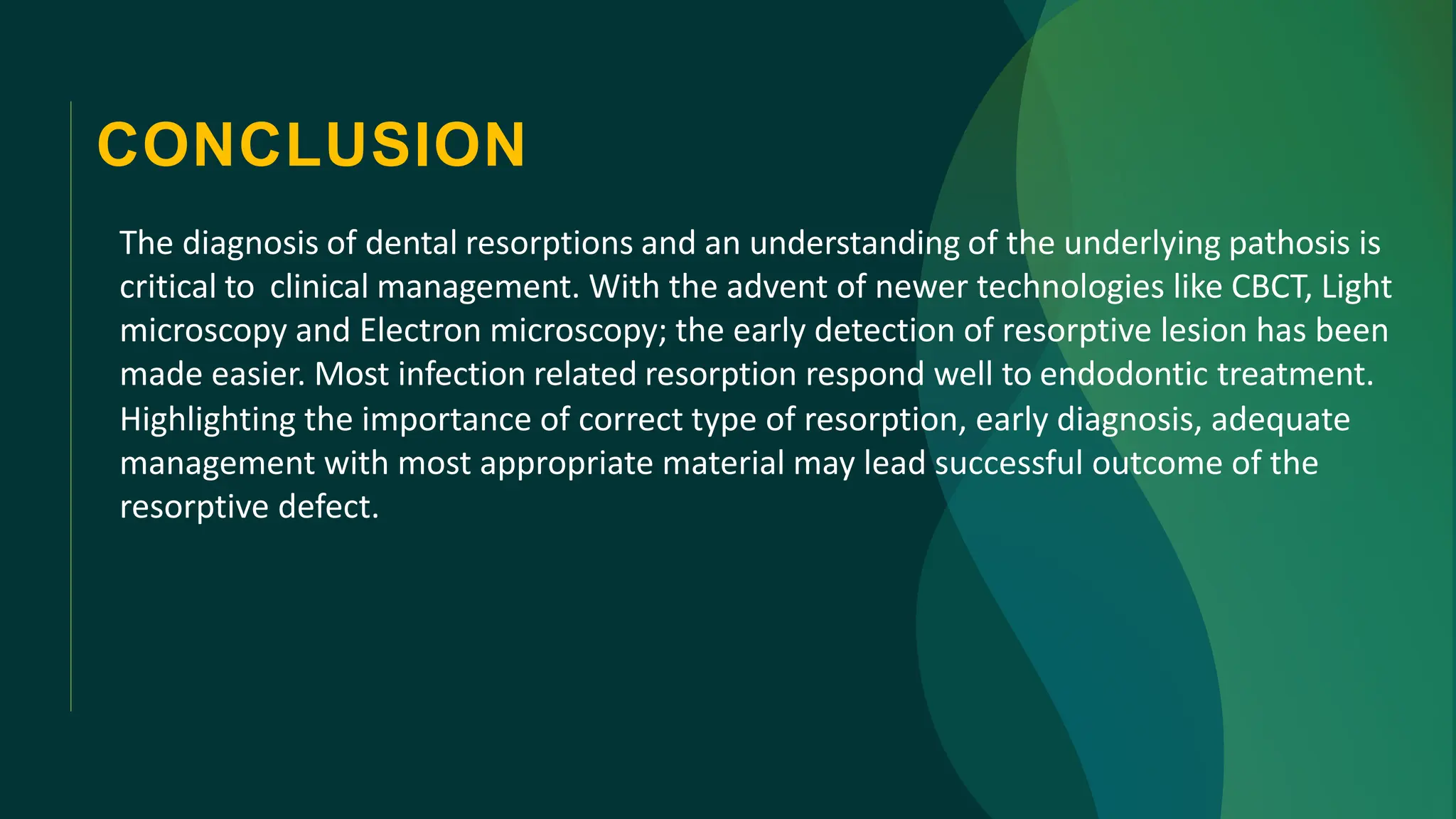 INTERNAL ROOT RESORPTION AND ITS CLINICAL MANAGEMENT | PPTX