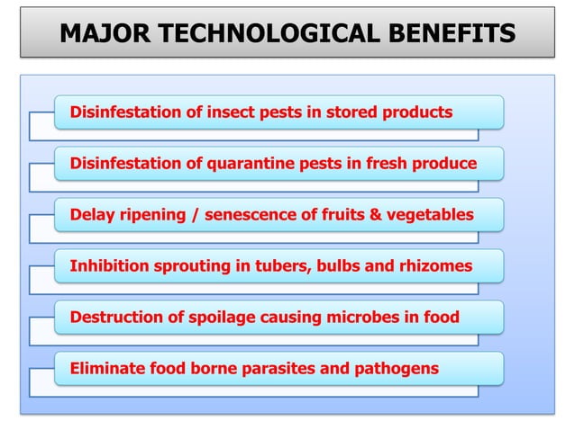Application of irradiation technology in food industry | PDF ...