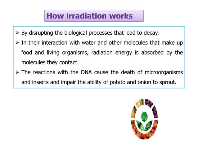 Application of irradiation technology in food industry | PDF ...