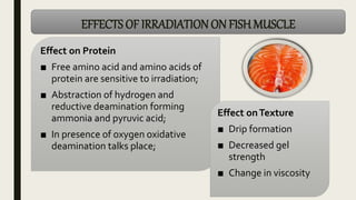 Irradiation of Seafood | PPTX