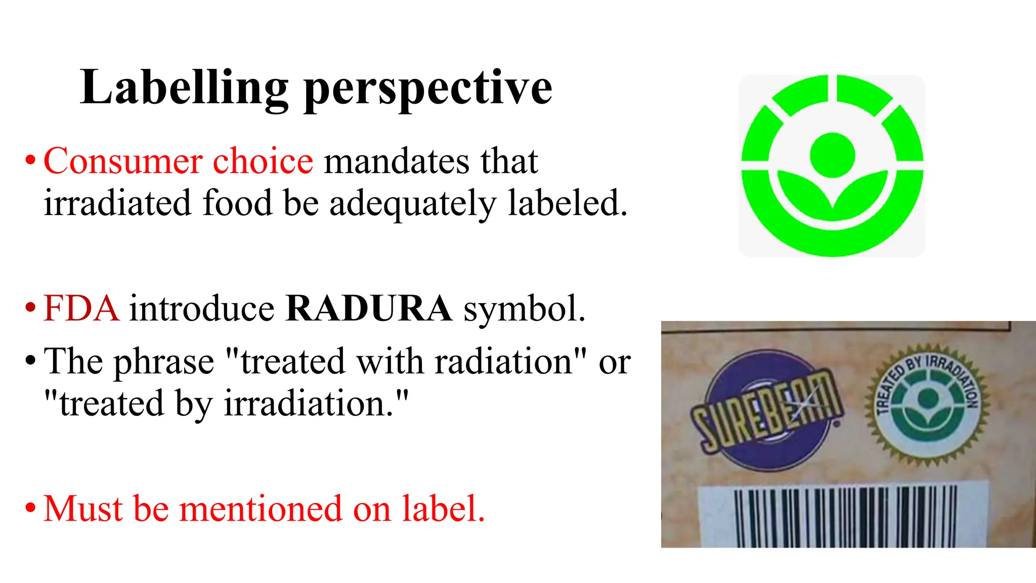 the fish and seafood irradiation technique | PPT