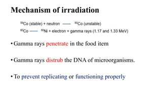 the fish and seafood irradiation technique | PPT