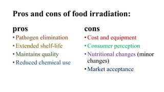 the fish and seafood irradiation technique | PPT
