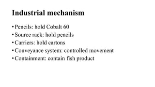 the fish and seafood irradiation technique | PPT