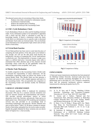 Irrational node detection in multihop cellular | PDF | Information and Network Security | Computing