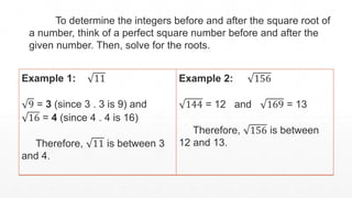 Irrational number | PPTX