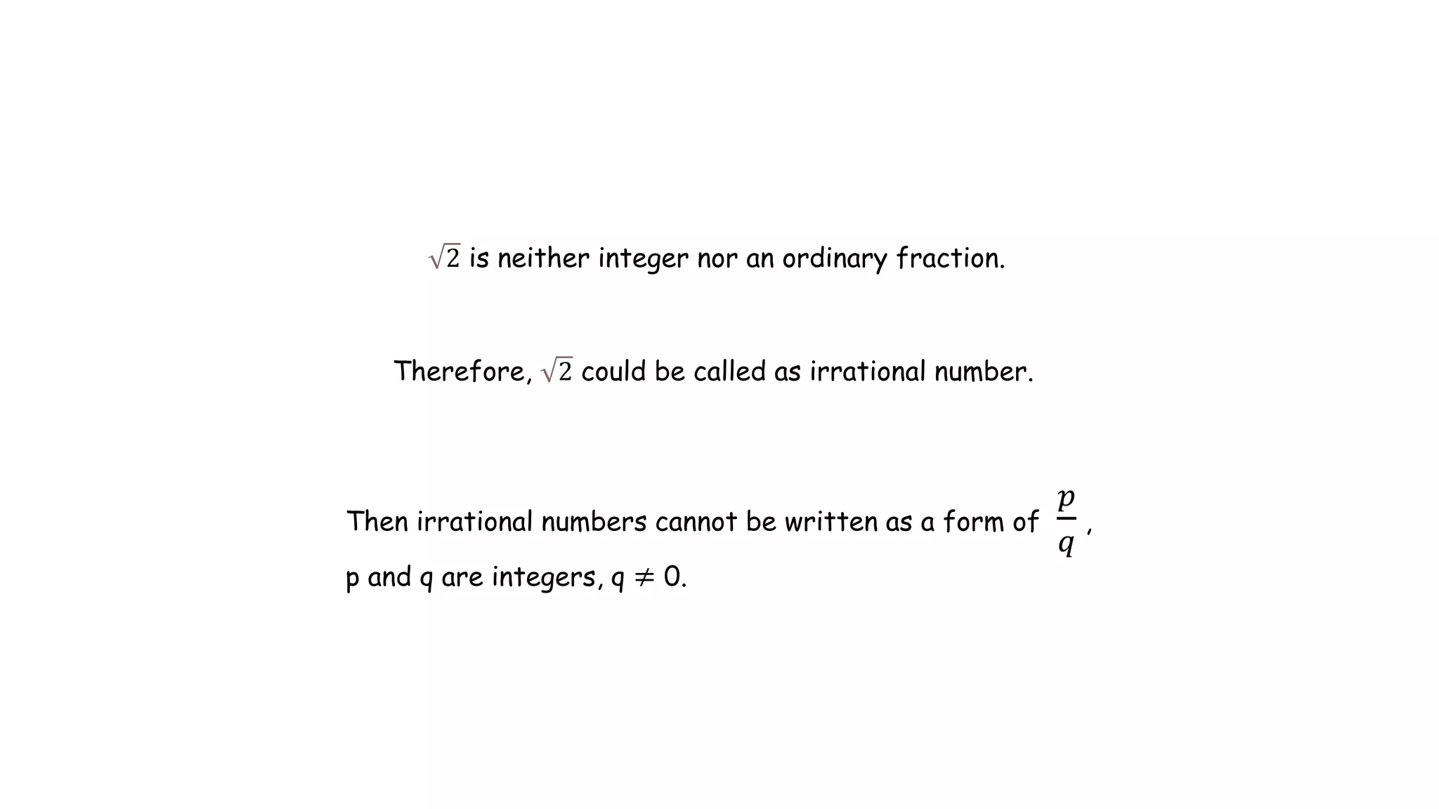 Irrational number | PPTX