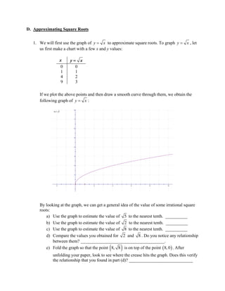 Irrational numbers | PDF