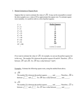 Irrational numbers | PDF