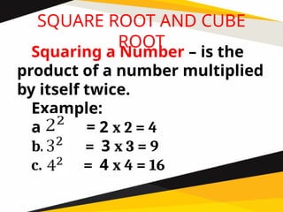 Discussion of IRRATIONAL NUMBERS and its examples.pptx