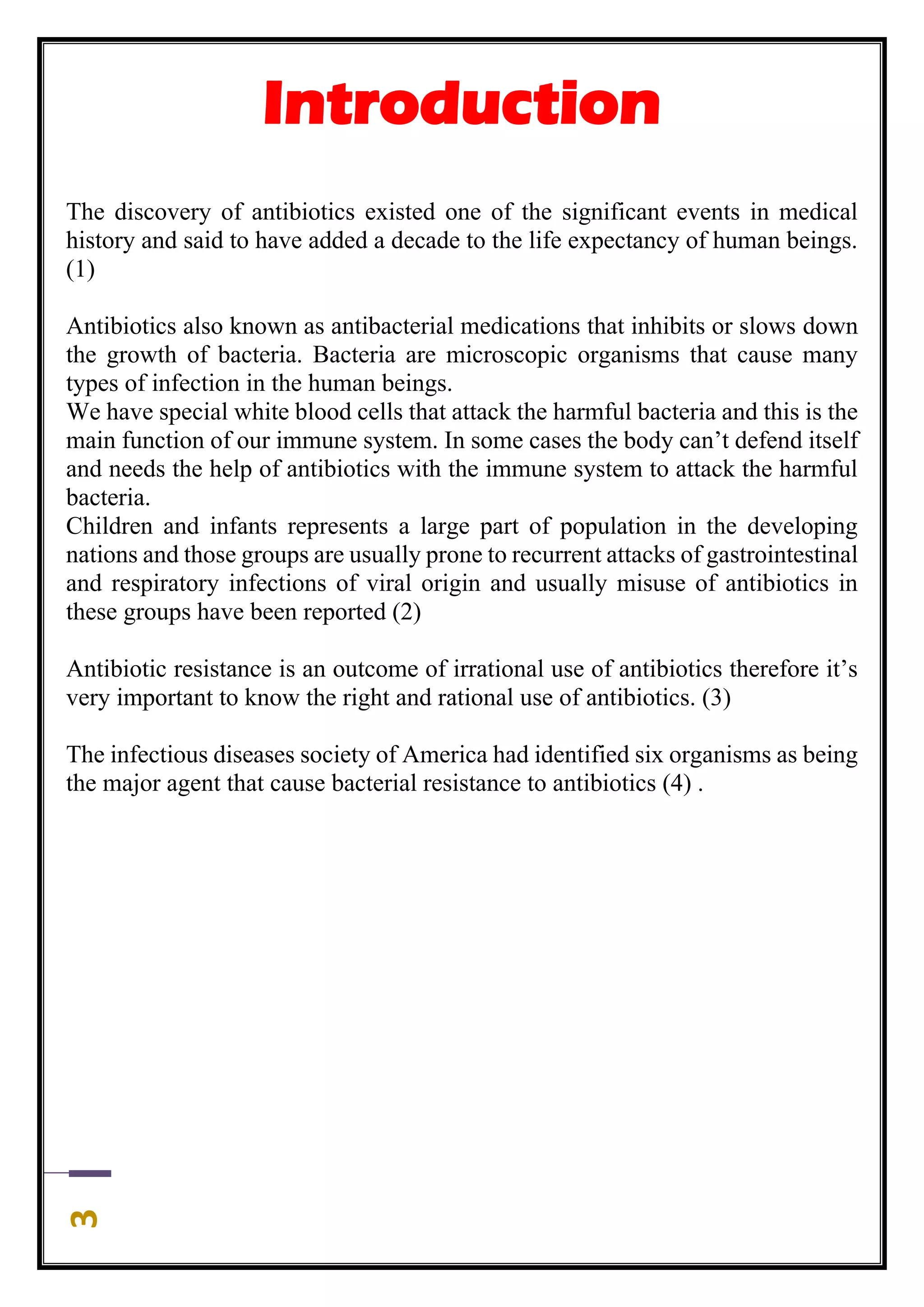 Irrational use of antibiotics 2018 | PDF