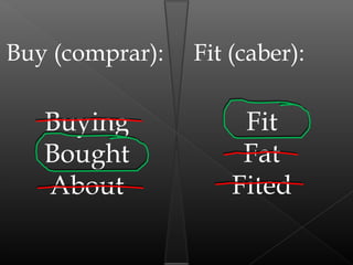 Simple Past - Verbos Irregulares | PPT
