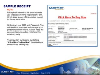 Ir Registration | PPT