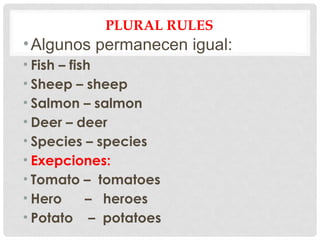 irregular-plurals-explanation.pptx explicación de los plurales ...