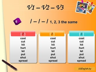 Irregular verbs | PPTX