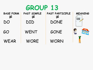 irregular verbs | PPTX
