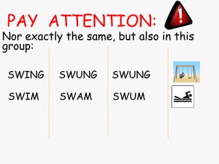 irregular verbs | PPTX